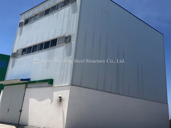 Custom High rise steel structure prefabricated warehouse 4 storey steel ...